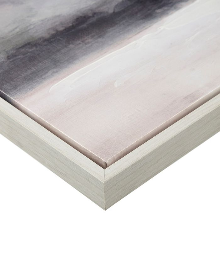 Madison Park Moody Coast Hand Embellished Landscape Framed Canvas Wall ...