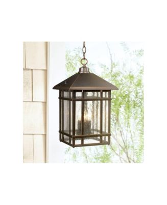 Kathy Ireland Jardin du Jour Sierra Craftsman Art Deco Outdoor Hanging ...