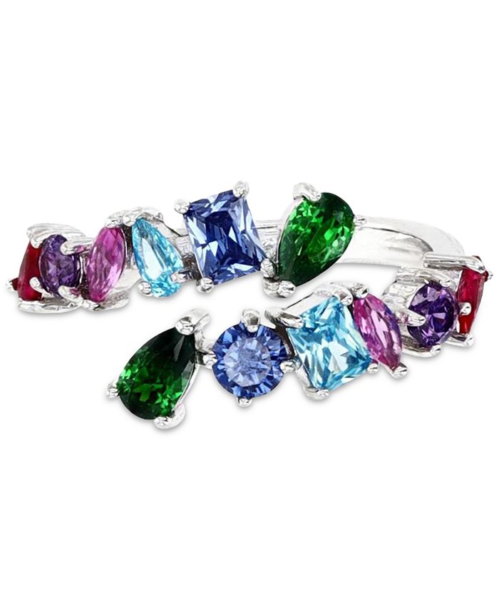 Macy's Lab-Grown Ruby (3/4 ct. t.w.), Lab-Grown Pink Sapphire (1/3 ct ...