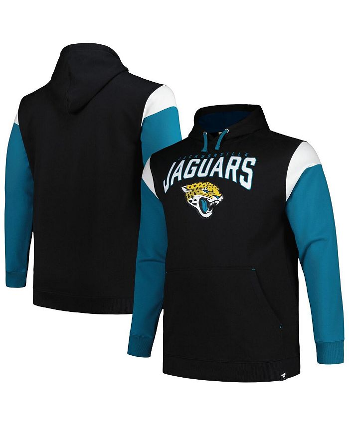Profile Men's Black Jacksonville Jaguars Big and Tall Trench Battle ...