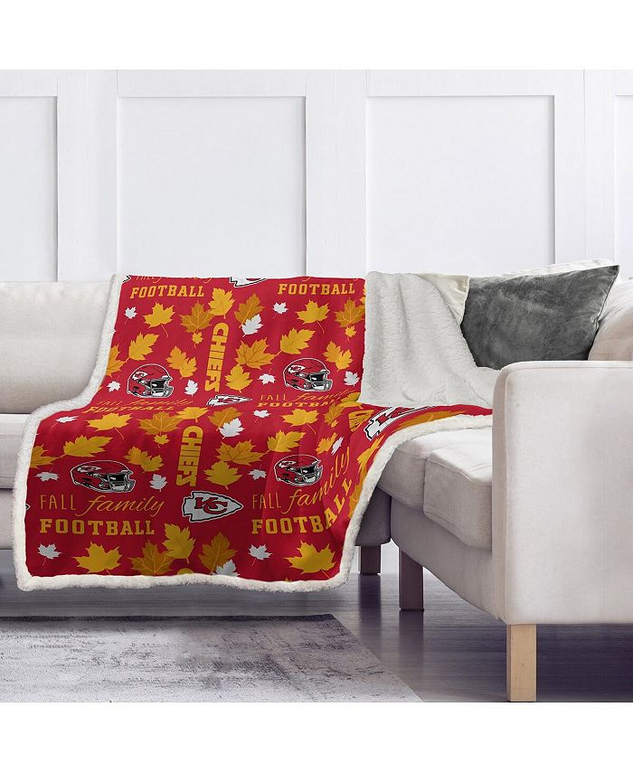 Pegasus Home Fashions Kansas City Chiefs 60" x 70" Fall, Family and ...