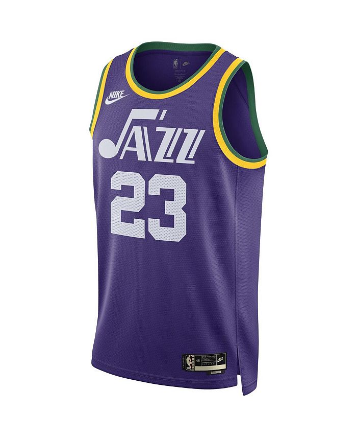Nike Men's and Women's Lauri Markkanen Purple Utah Jazz 2023/24 ...