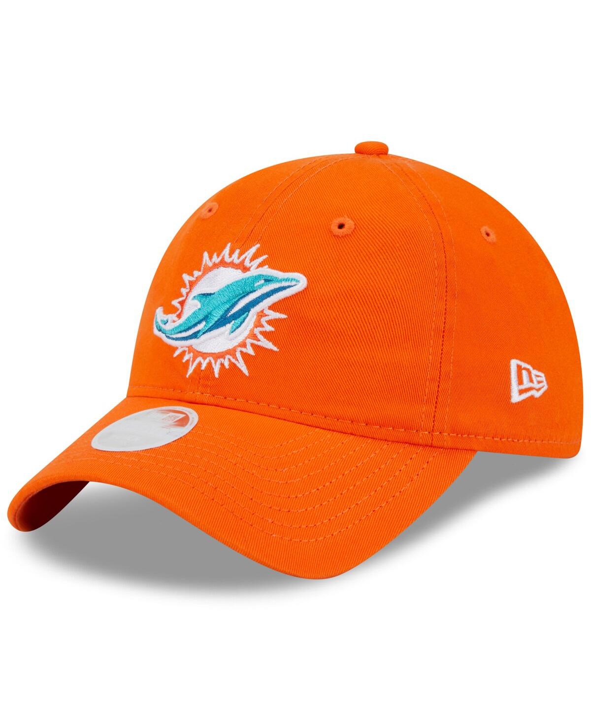 Click here for Womens New Era Orange Miami Dolphins Main Core Cla... prices