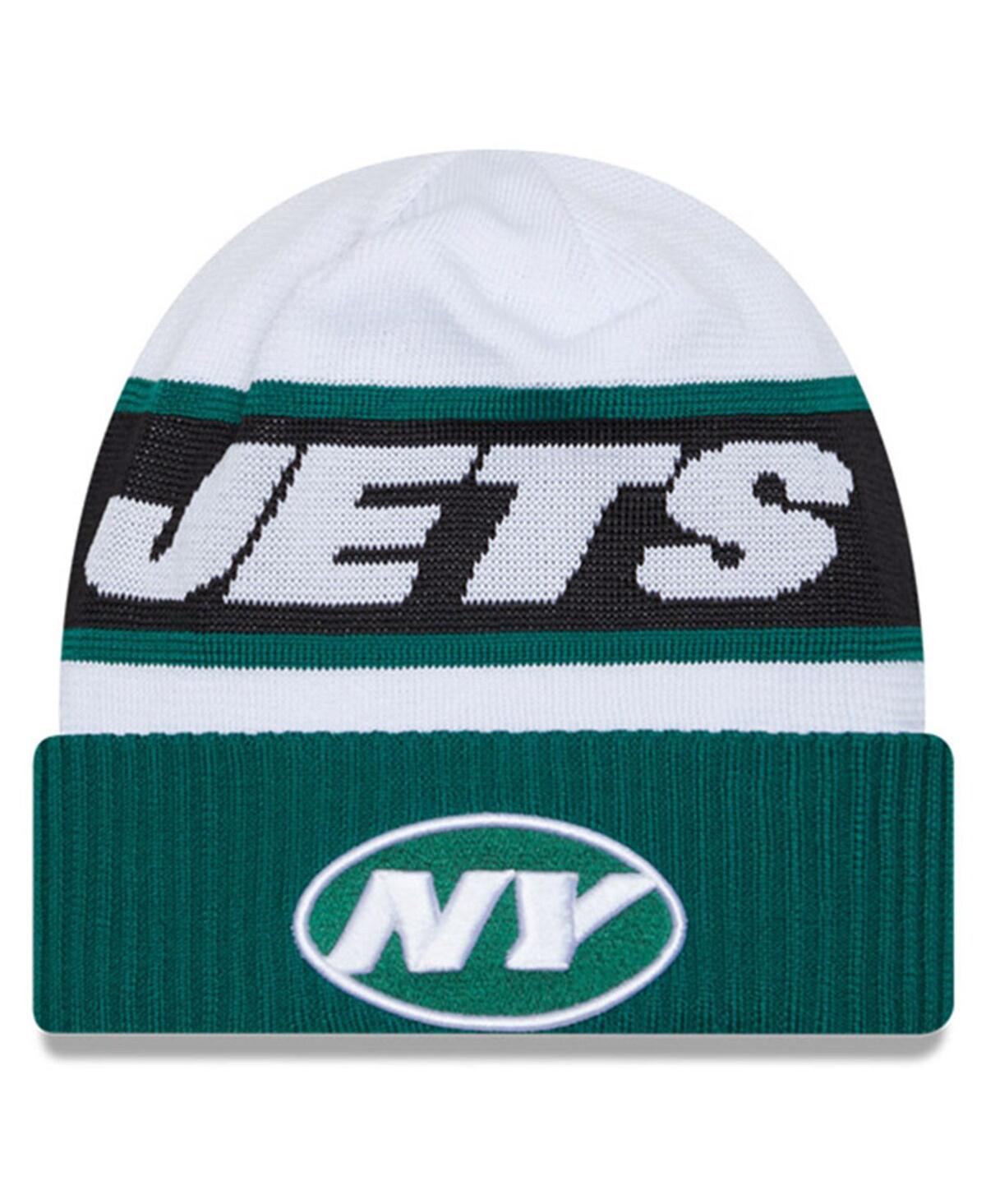 Click here for Mens New Era White  Green New York Jets 2023 Sidel... prices