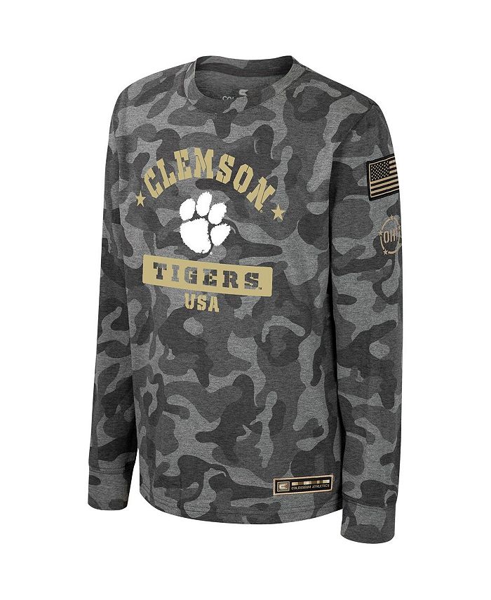 Colosseum Big Boys Camo Clemson Tigers OHT Military-Inspired ...