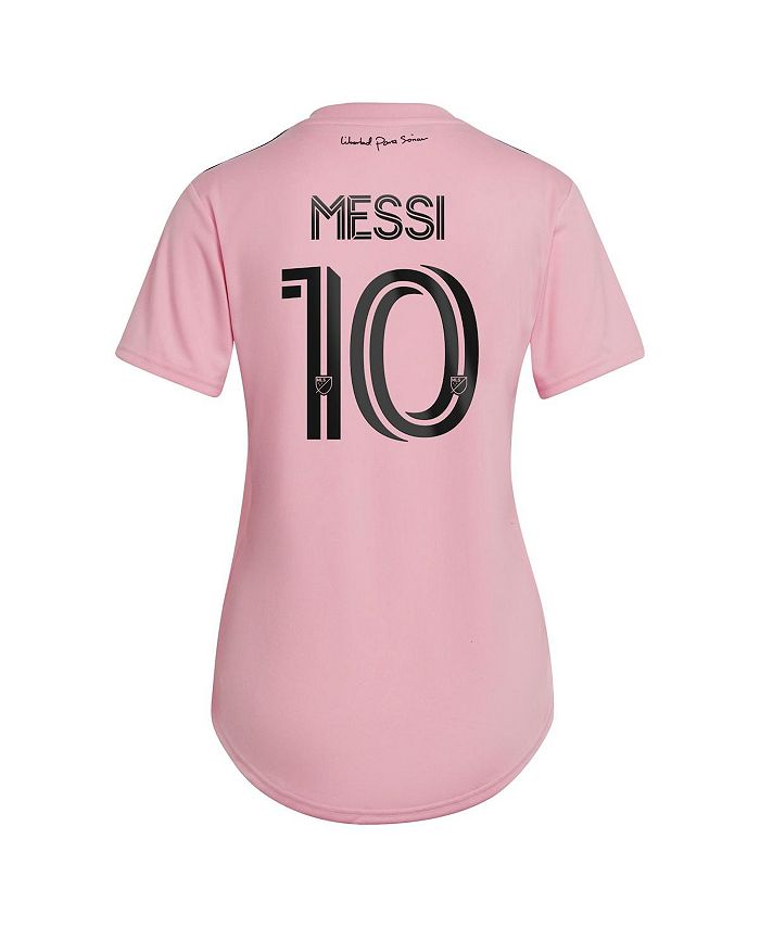 adidas Women's Lionel Messi Pink Inter Miami CF 2023 The Heart Beat Kit ...