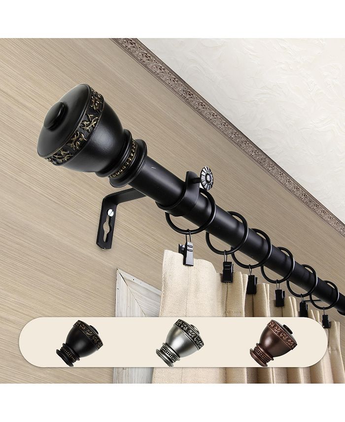 Rod Desyne Delaney 1" Curtain Rod 28-48" - Macy's