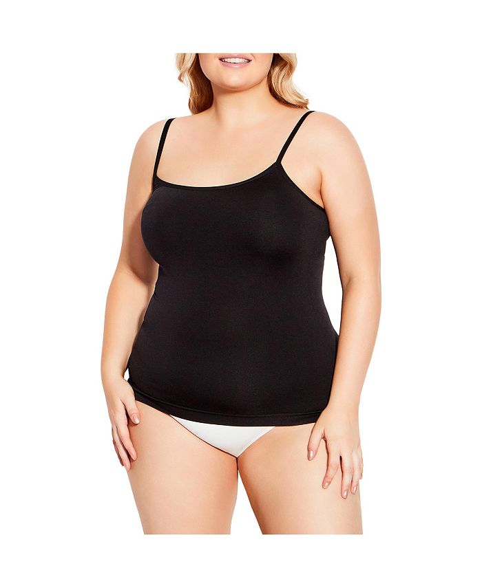AVENUE Womens Strappy Seamless Cami - Macy's