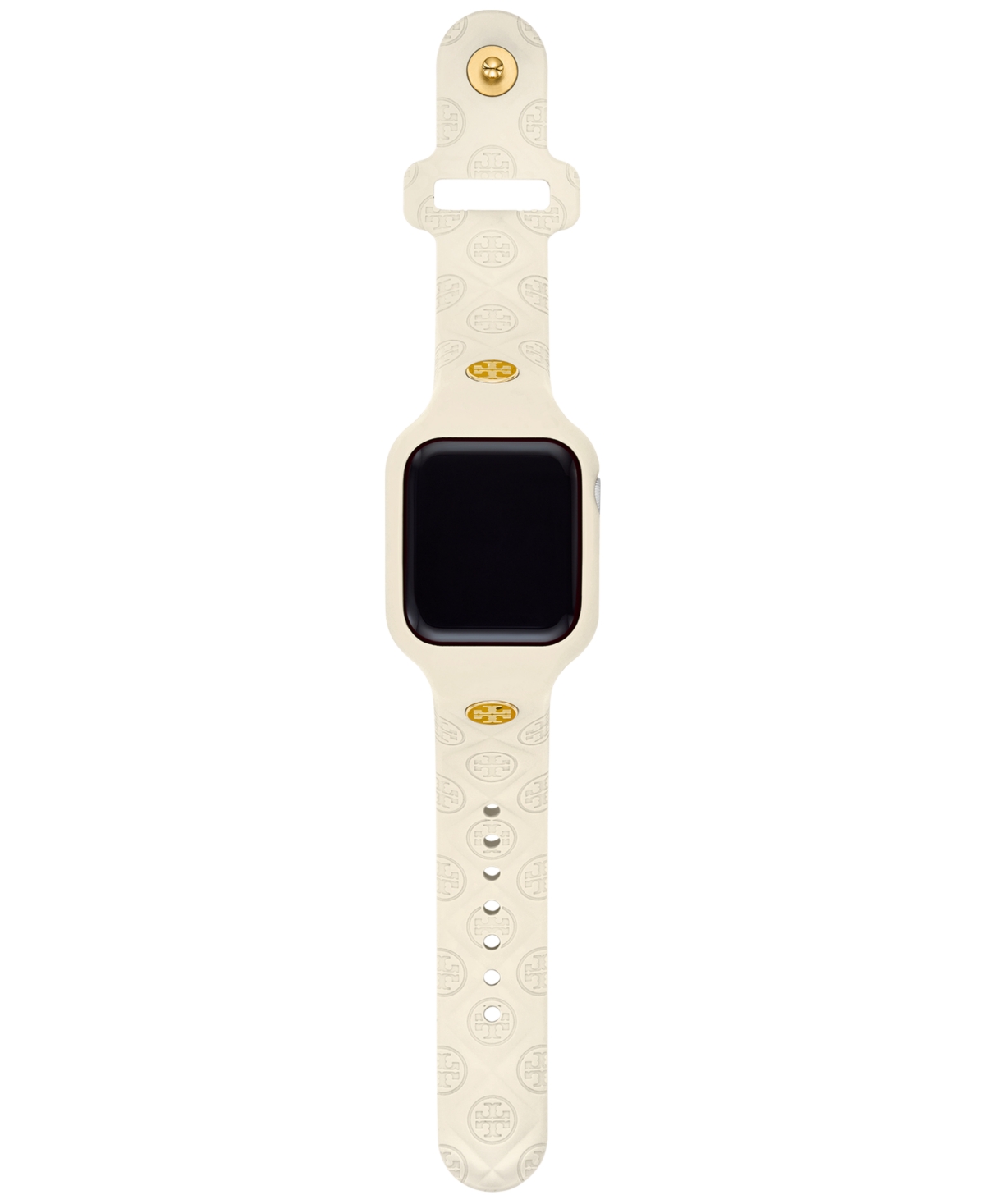 Click here for Tory Burch The T Monogram White Silicone Strap For... prices