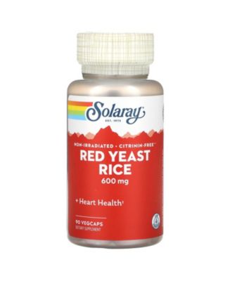 Solaray Red Yeast Rice 600 mg - 90 VegCaps - Macy's