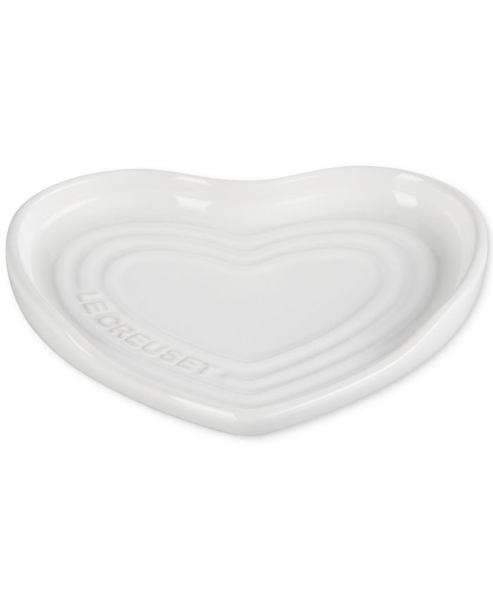 Le Creuset Figural Heart Collection Stoneware Heart Spoon Rest - Macy's