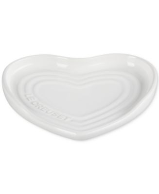 Le Creuset Figural Heart Collection Stoneware Heart Spoon Rest - Macy's