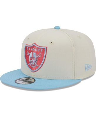 Men's New Era Cream, Light Blue Las Vegas Raiders Two-Tone Color Pack ...