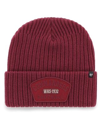 Men's '47 Brand Burgundy Washington Commanders Ridgeway Cuffed Knit Hat ...