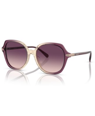 Coach Women's CL925 Sunglasses, Gradient HC8377U - Macy's
