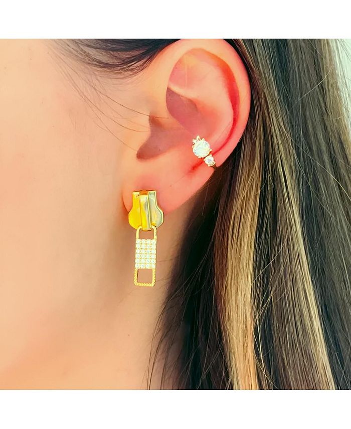 Allison Avery Zipper Studs - Macy's