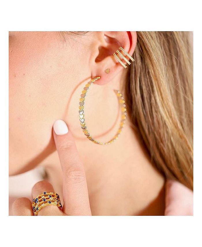 Allison Avery Tiny Heart Studs - Macy's