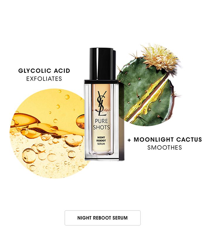 Yves Saint Laurent Pure Shots Night Reboot Serum - Macy's