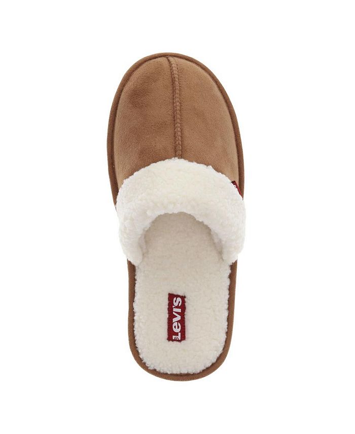 Levi's Women's Talya Micro suede Scuff House Shoe Slippers - Macy's