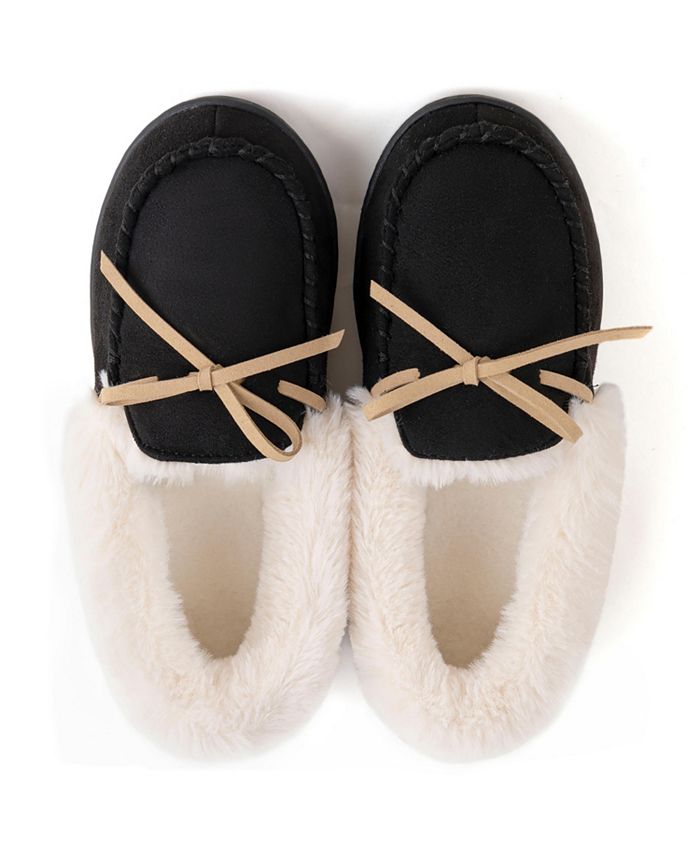 RockDove Rock Dove Women's Caroline Glittered Moccasin Slipper - Macy's