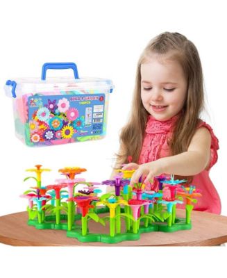 ToyVelt Flower Garden Building Toys for Girls - (148 pcs) Flower ...