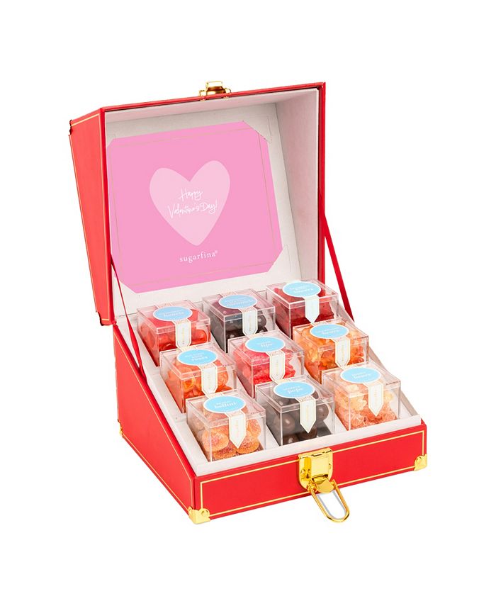 Sugarfina Valentines 2024 Happy Valentine's Day Luxe Mini Trunk 9 Pc ...