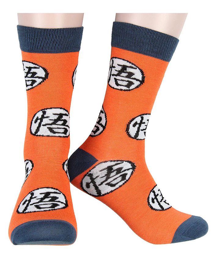 Dragon Ball Z Character Socks Goku Vegeta Frieza Piccolo 5 Pack Adult ...