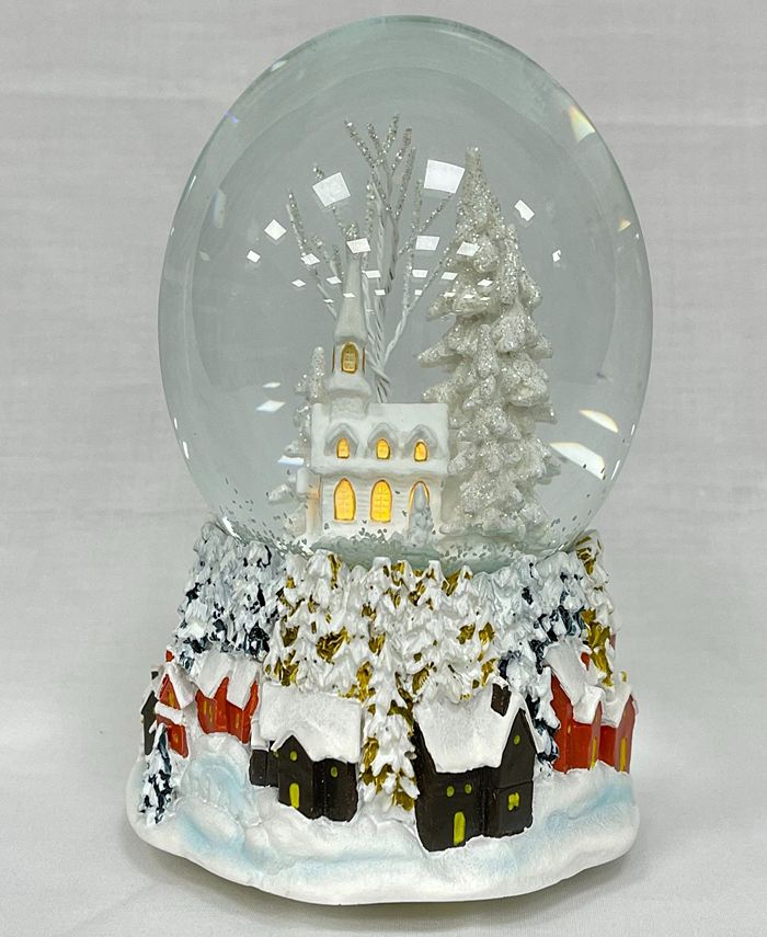 Ashfield & Harkness Winterland Church Snow Globe - Macy's