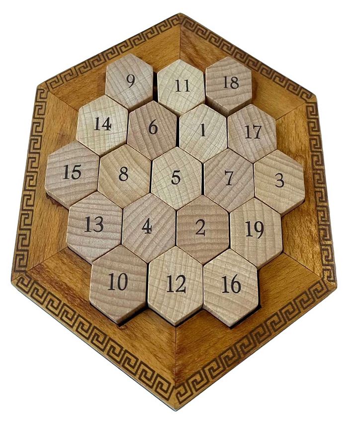 True Genius Hypatian Enigma Wooden Puzzle - Macy's