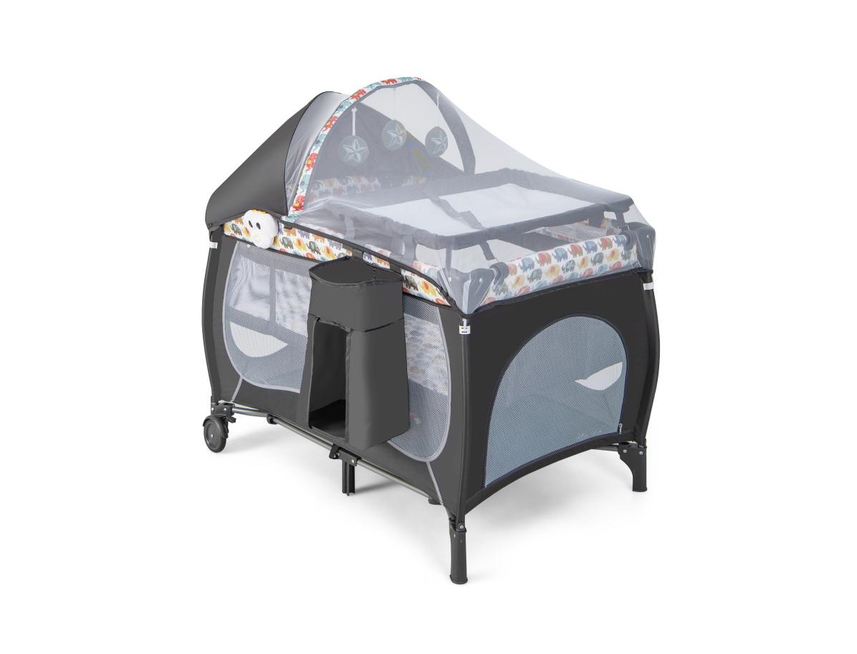 Click here for 5-in-1 Portable Baby Playard with Bassinet and Adj... prices