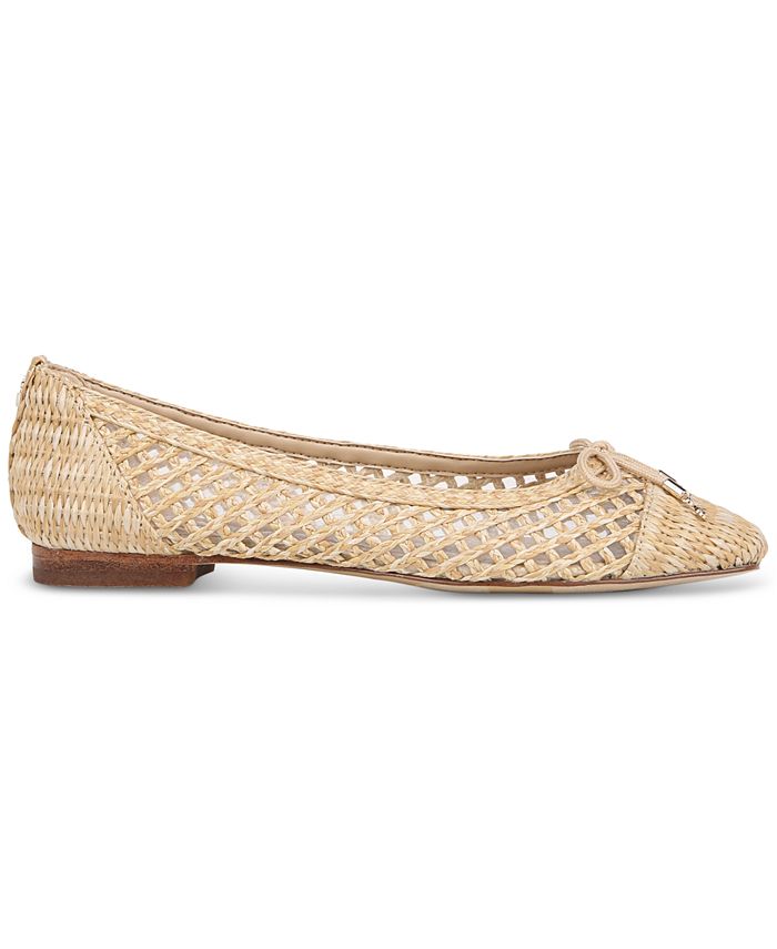 Sam Edelman Women's May Wicker Ballet Flats - Macy's