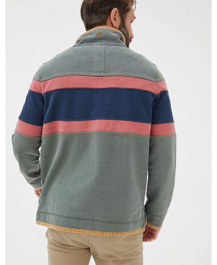 FatFace Men's Airlie Chest Stripe Sweatshirt - Macy's