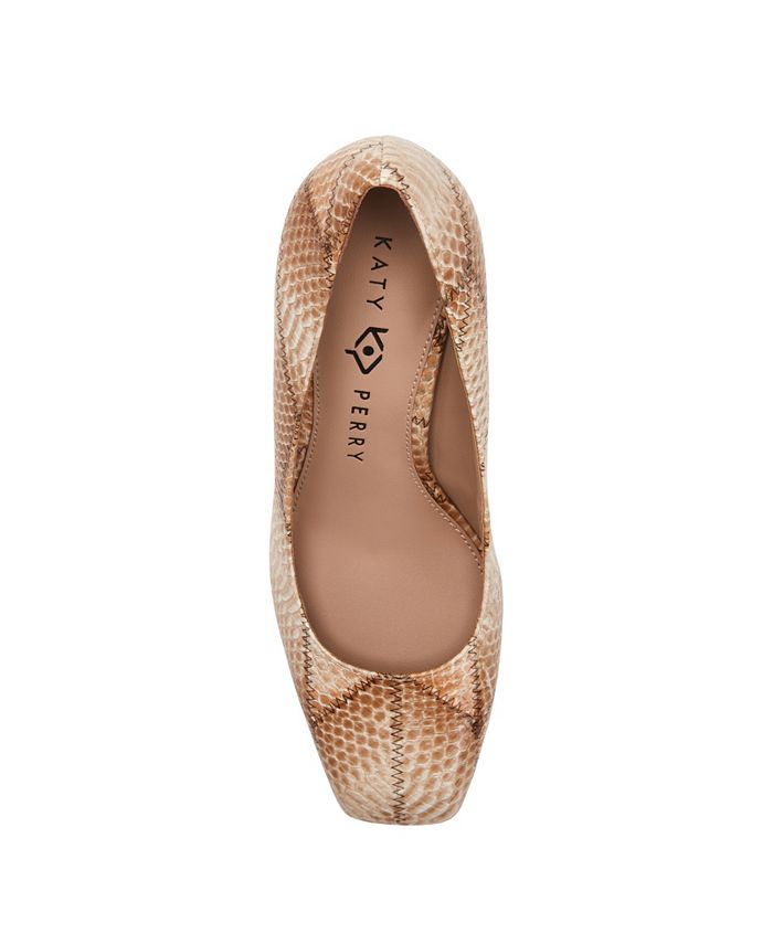 Katy Perry Women's Square Architectural Heel Pumps - Macy's