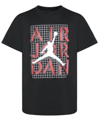 Jordan Big Boys Jordan Stack Short Sleeve T-shirt - Macy's