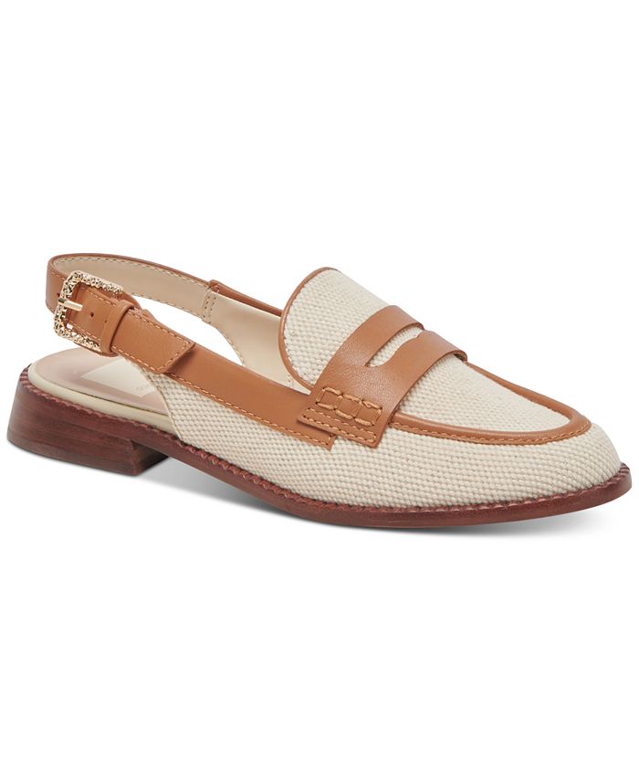 Dolce Vita Women's Hardi Tailored Slingback Loafers - Macy's