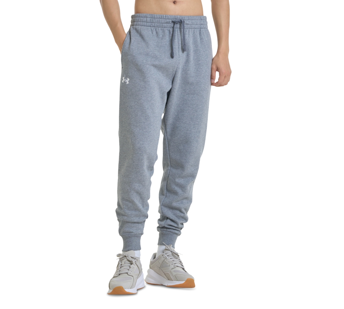Click here for Under Armour Mens Rival Tapered-Fit Fleece Joggers... prices
