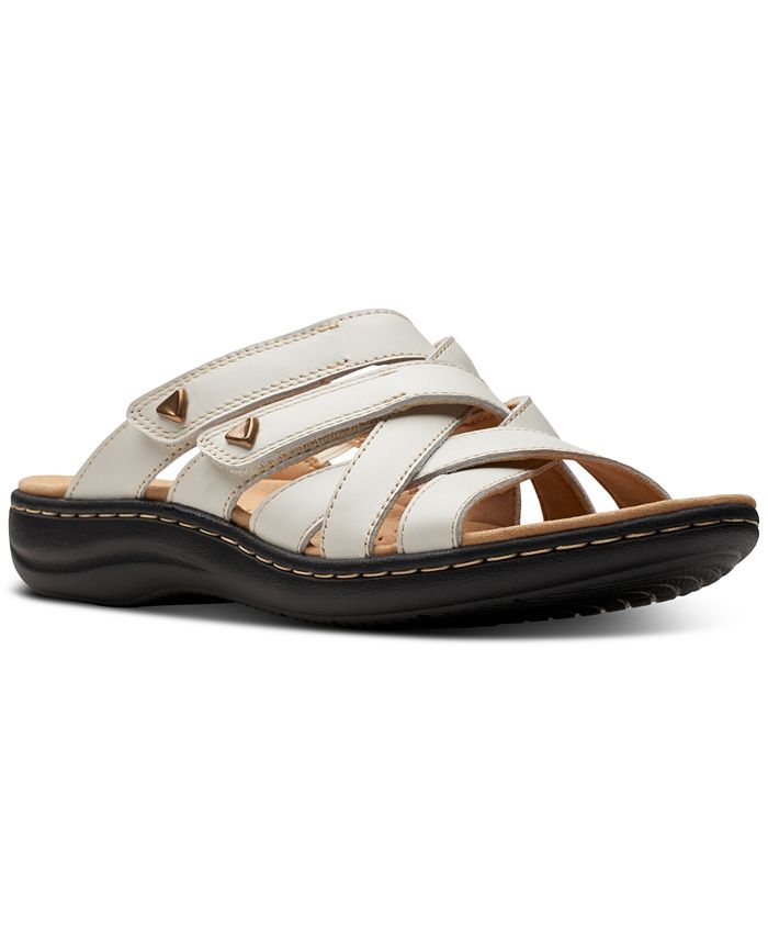Clarks Laurieann Bali Strappy Platform Slide Sandals - Macy's