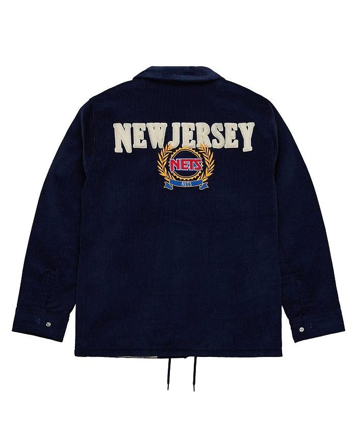 Mitchell & Ness Men's Navy New Jersey Nets Hardwood Classics Coaches ...