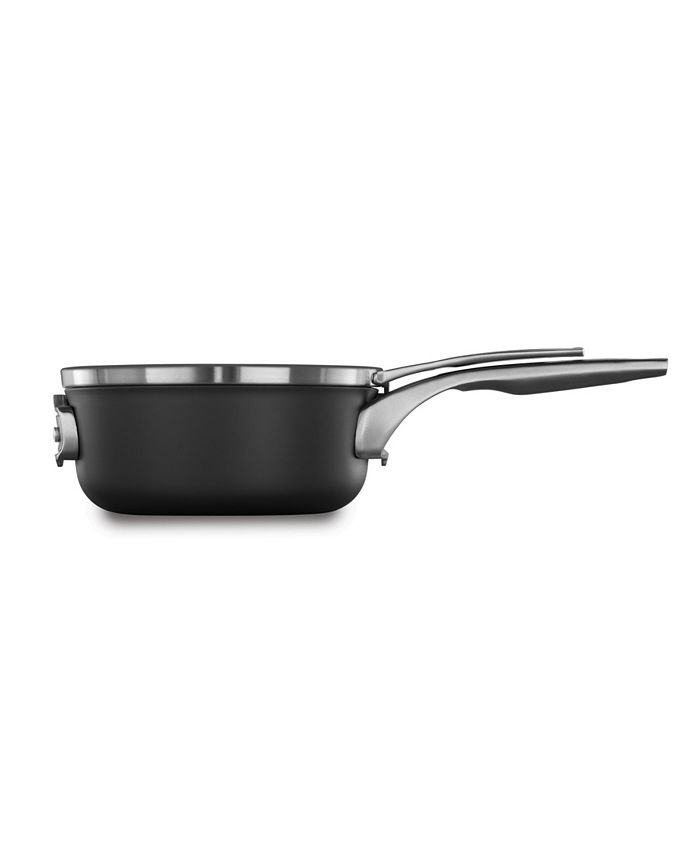 Calphalon Premier Space-Saving Hard-Anodized Aluminum Nonstick, 2.5 ...