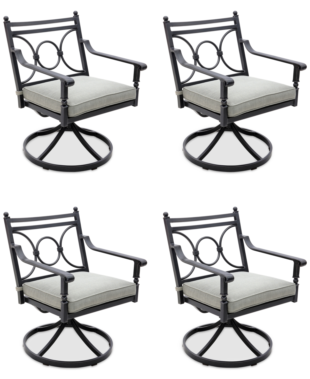 Click here for Wythburn Mix and Match Scroll Outdoor Swivel Chair... prices
