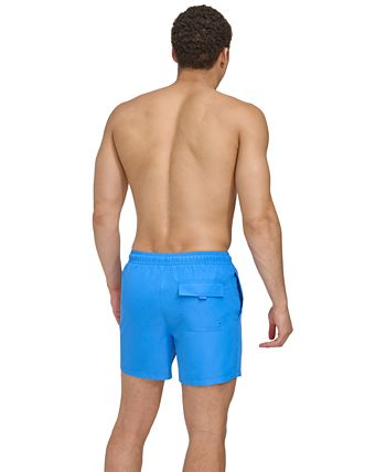 Calvin Klein Men's Modern Euro 5" Volley Swim Trunks - Macy's