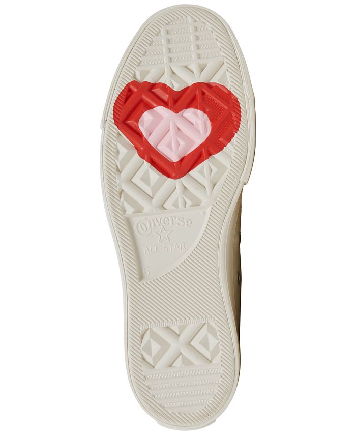 Converse Women's Chuck Taylor All Star Lift Platform Y2K Heart High Top ...