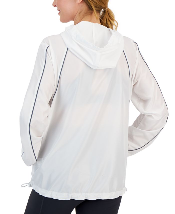 ID Ideology Women's Hooded Packable Zip-Front Jacket, Created for Macy ...