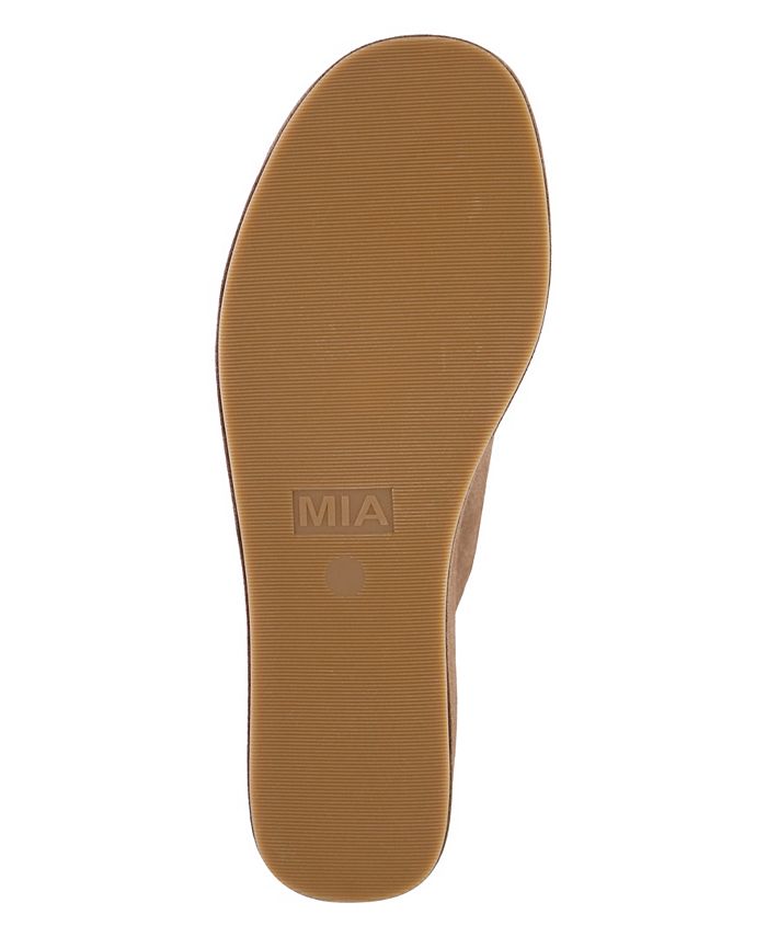 MIA Women's Reta Platform Wedge Sandals - Macy's