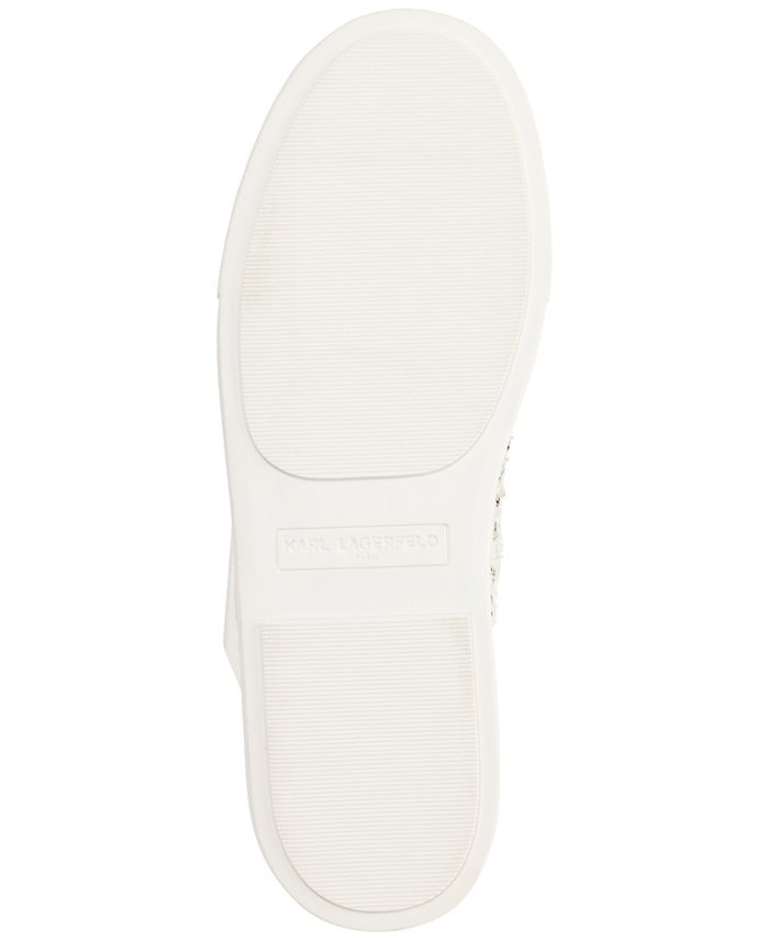 KARL LAGERFELD PARIS Cate Pins Lace Up Sneakers - Macy's