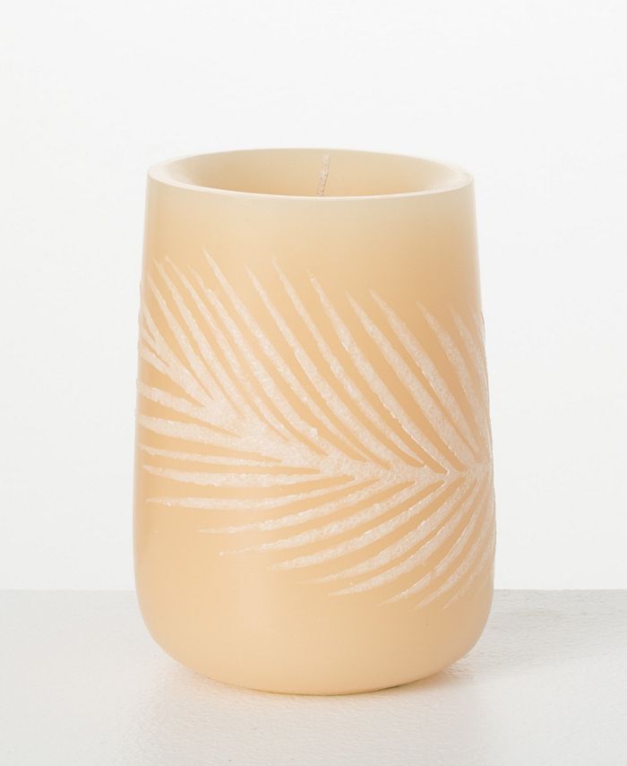 Vance Kitira 6" Scented Palm Leaf Candle - Macy's