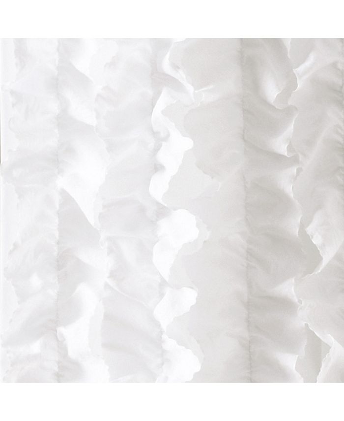 Lush Decor Sophia Ruffle Window Curtain Panels - Macy's
