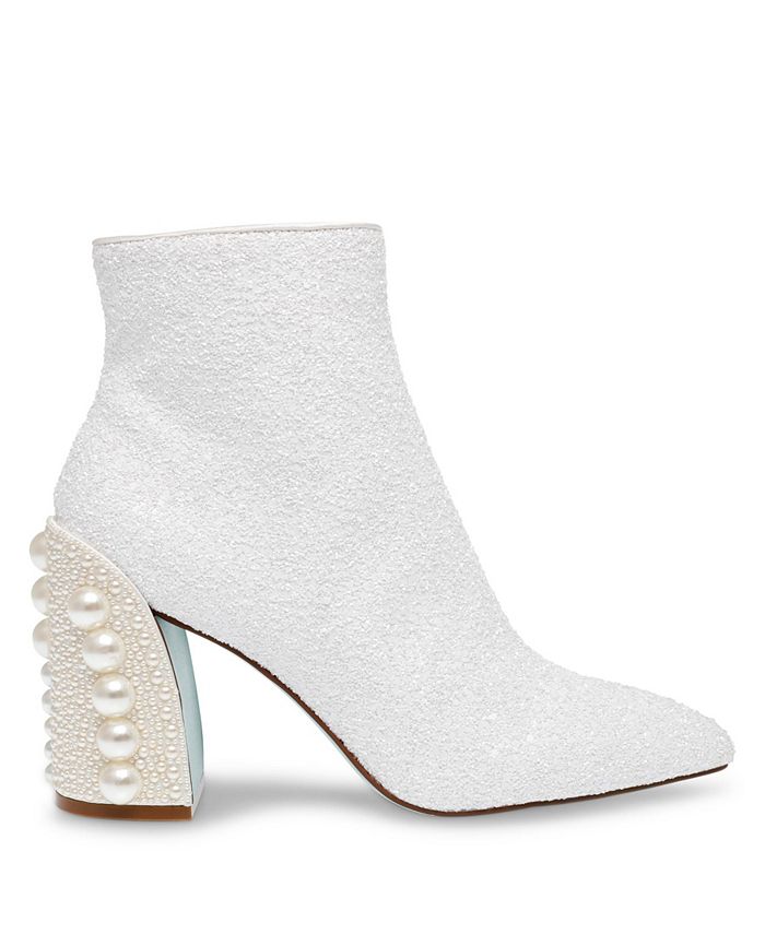 Betsey Johnson Women's Kasey Heel Evening Booties - Macy's