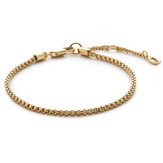 Ana Luisa Soft Box Chain Bracelet - Danay - Macy's