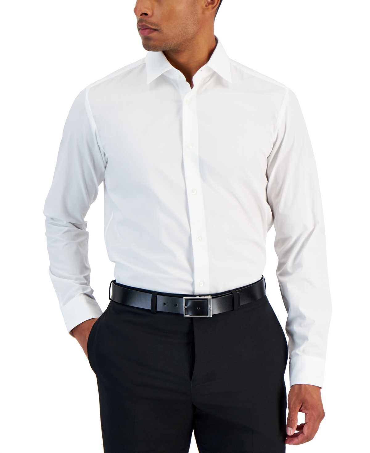Click here for Hugo Boss Mens Valerio Long Sleeve Button-Front Ge... prices